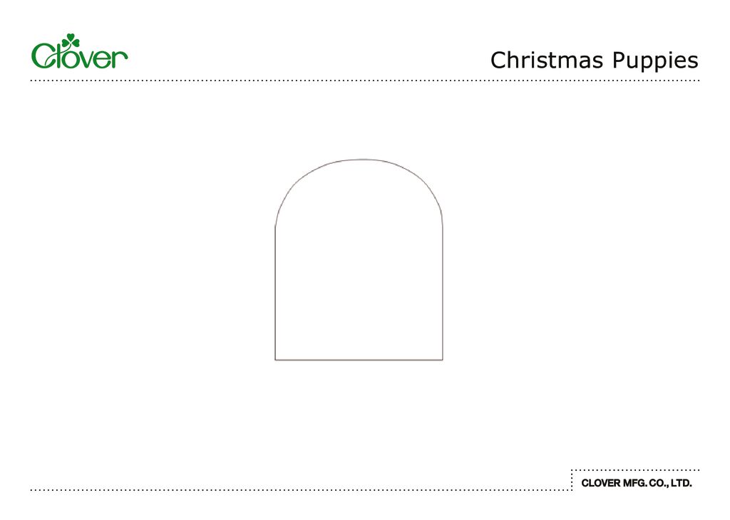 Christmas Puppies - Knitting - Projects - CLOVER