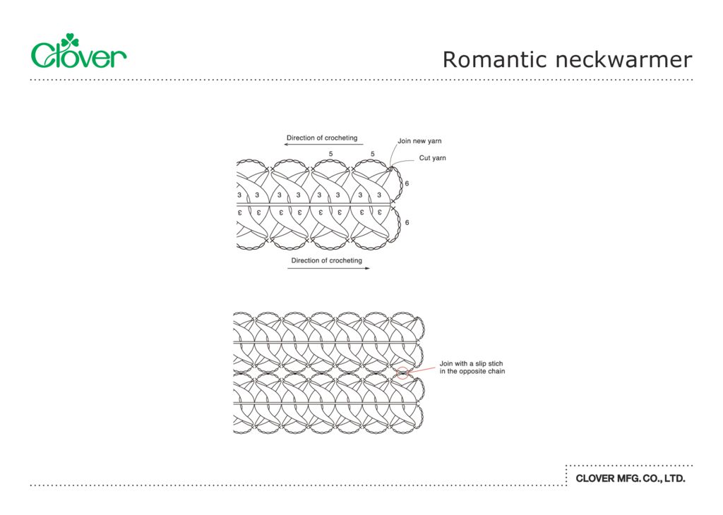 Hair Pin Lace: Romantic neckwarmer - Craft - Projects - CLOVER